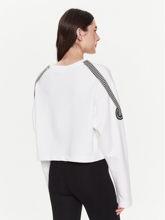 MMC Studio Bluza Lucco Biały Relaxed Fit | Modivo.pl