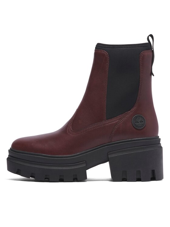 Timberland Čizme Everleigh Boot Chelsea TB0A5YJ8C601 Tamnocrvena ...