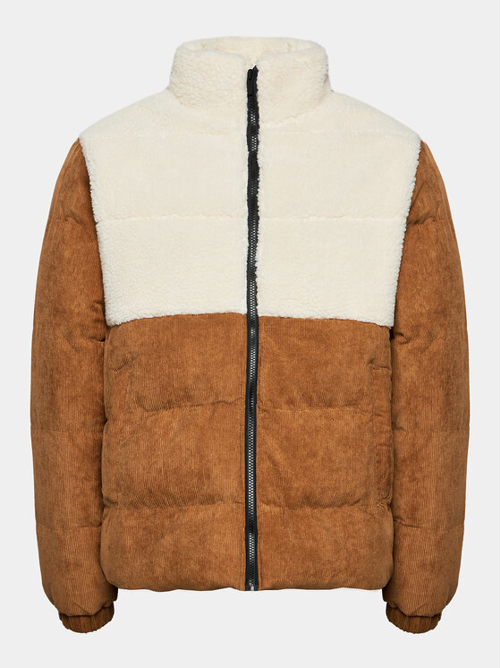 Night Addict Μπουφάν πουπουλένιο MJK-NAABEYCORD Καφέ Regular Fit ...