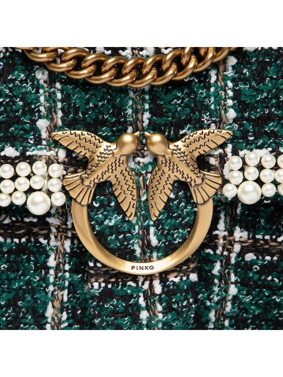 Pinko Handtasche Love Classic Puff Pearls Frame AI 22-23 PLTT 1P22WE ...
