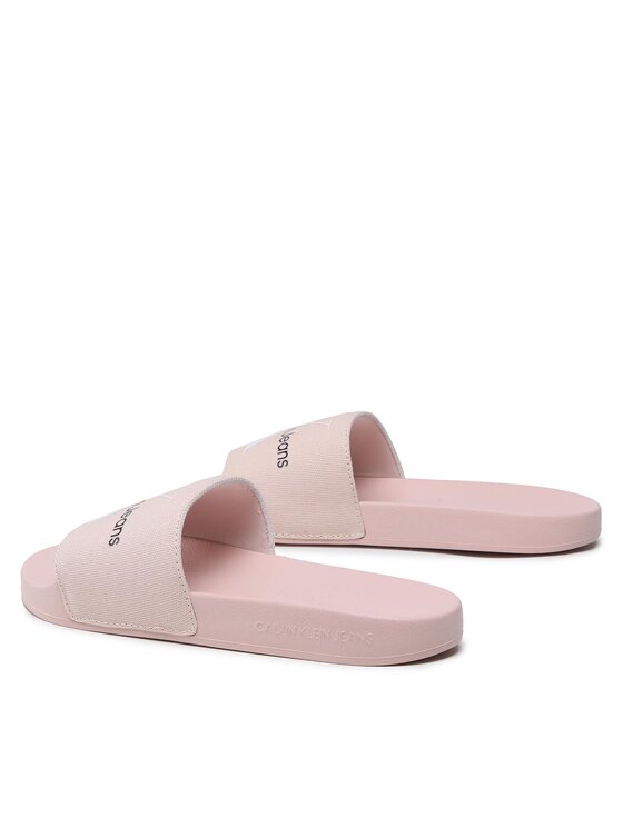 Calvin Klein Jeans Natikače Slide Monogram Co YW0YW00103 Ružičasta ...