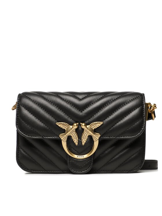 Pinko Torebka Love Bell Mini PE 23 PLTT 100048 A0GK Czarny | Modivo.pl