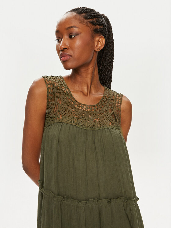 JDY Лятна рокля Oda 15323448 Зелен Regular Fit | Modivo.bg