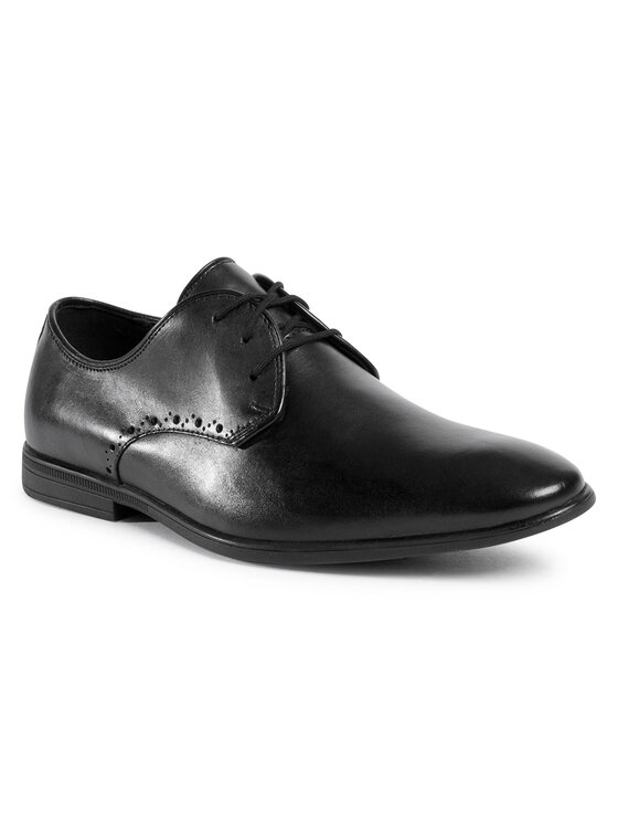 Clarks Īsi apavi Bampton Park 261520877 Melns | Modivo.lv