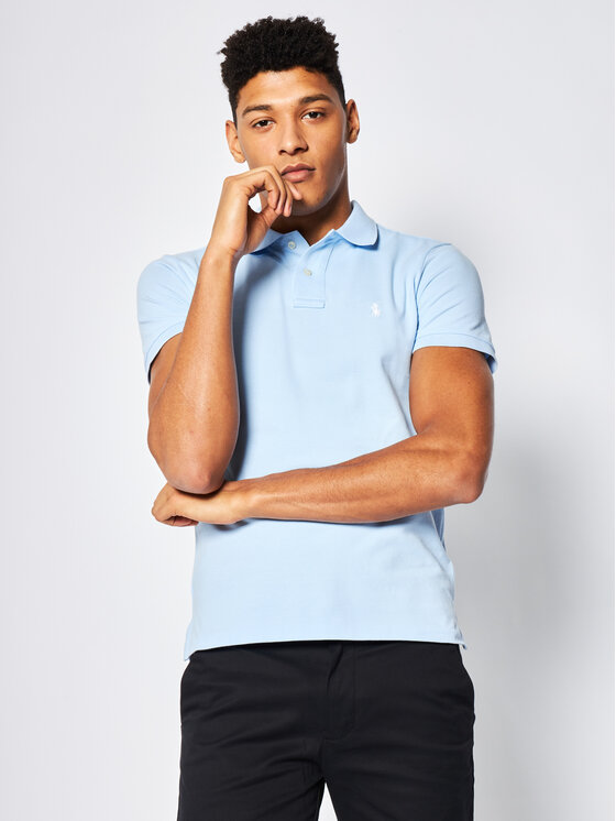 Polo Ralph Lauren Polo Core Replen 710795080 Bleu Slim Fit | Modivo.fr