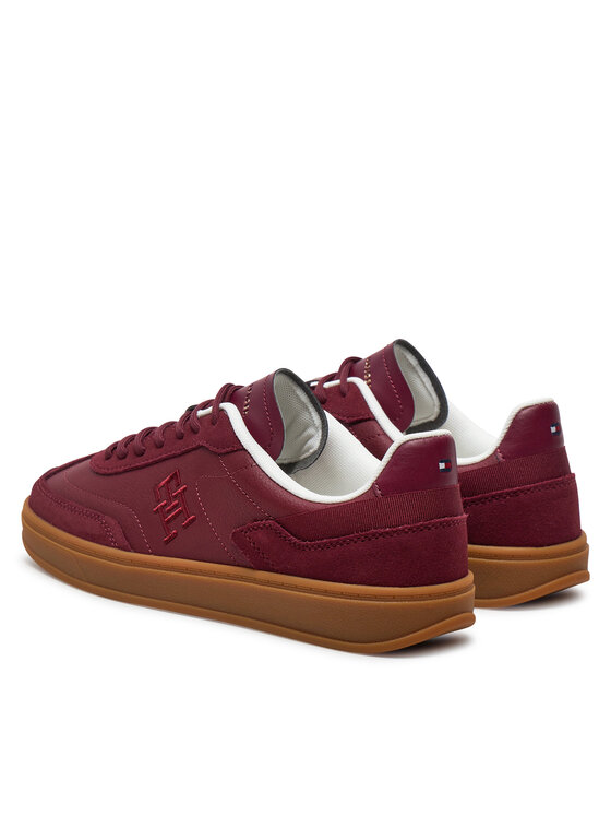 Tommy Hilfiger Sneakers Heritage FW0FW08186 Dunkelrot Modivo