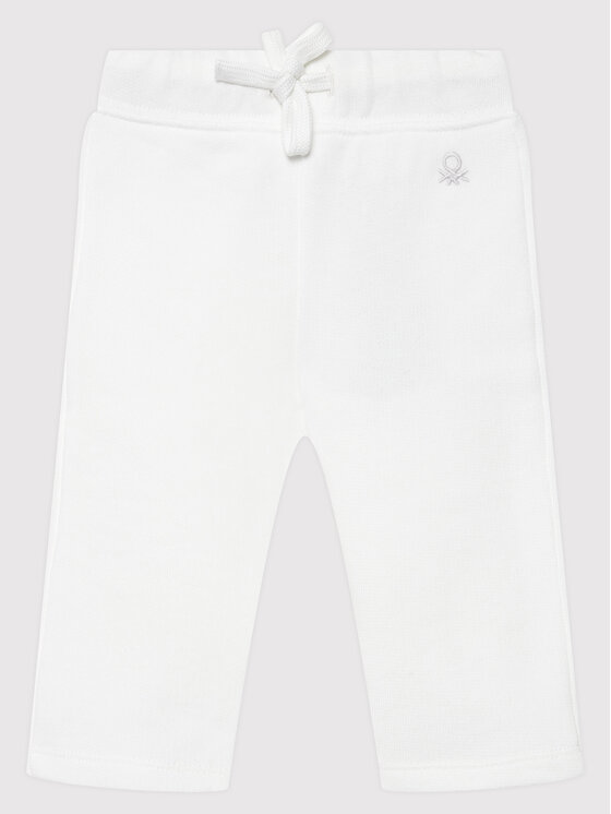 United Colors Of Benetton Jogginghose 3j70i0046 Weiß Regular Fit