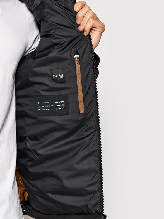 BOSS Ziemas jaka Darula 50464635 Melns Regular Fit | Modivo.lv
