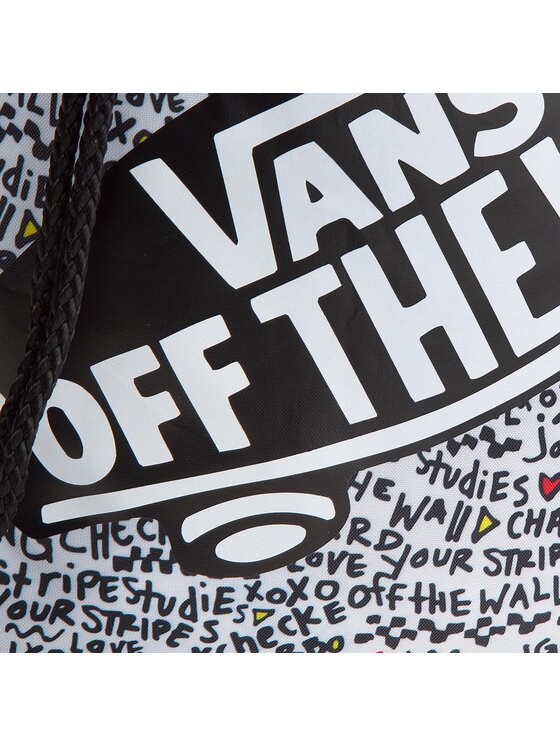Vans Vak na stahovací šňůrky Benched Bag VN000SUFYEL Bílá | Modivo.cz