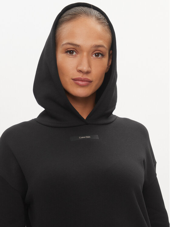 Calvin Klein Bluza Micro Logo K20K206631 Czarny Regular Fit | Modivo.pl