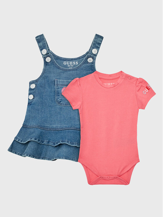 Guess Set Body und Kleid A3RG08 K6YW0 Bunt Regular Fit | Modivo.de
