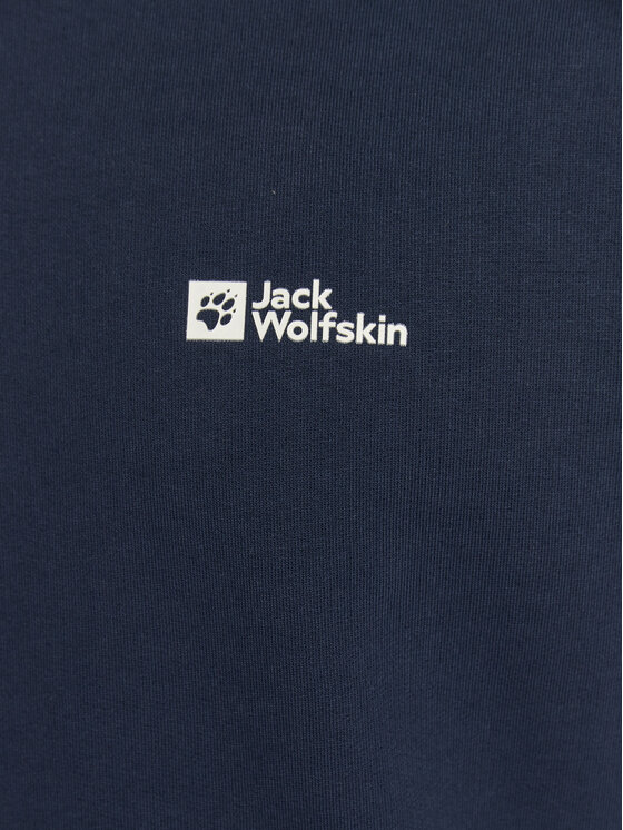 Jack Wolfskin Bluza Essential 1710212 Granatowy Regular Fit | Modivo.pl
