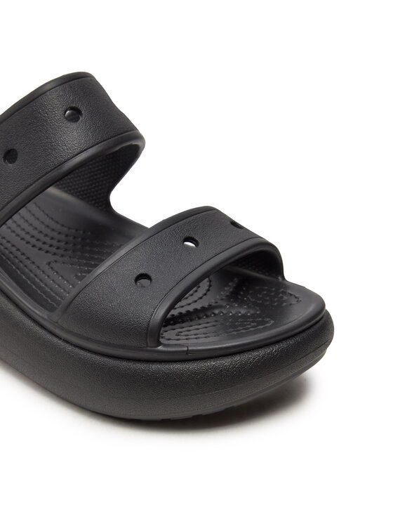 Crocs Klapki Classic Crush Sandal 207670 Czarny | Modivo.pl