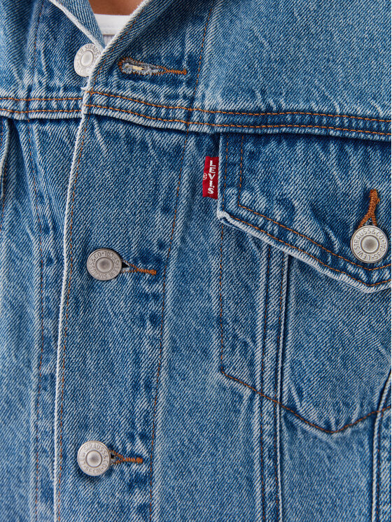 Levi's® Jeansjacke A6049-0000 Blau Relaxed Fit | Modivo.at