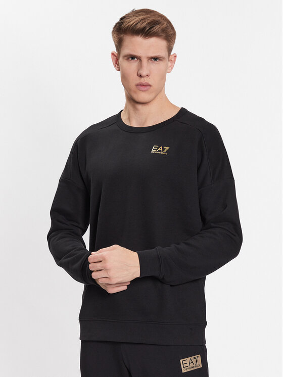 EA7 Emporio Armani Sweatshirt 3RPM18 PJLSZ 0208 Schwarz Regular Fit | Modivo.de
