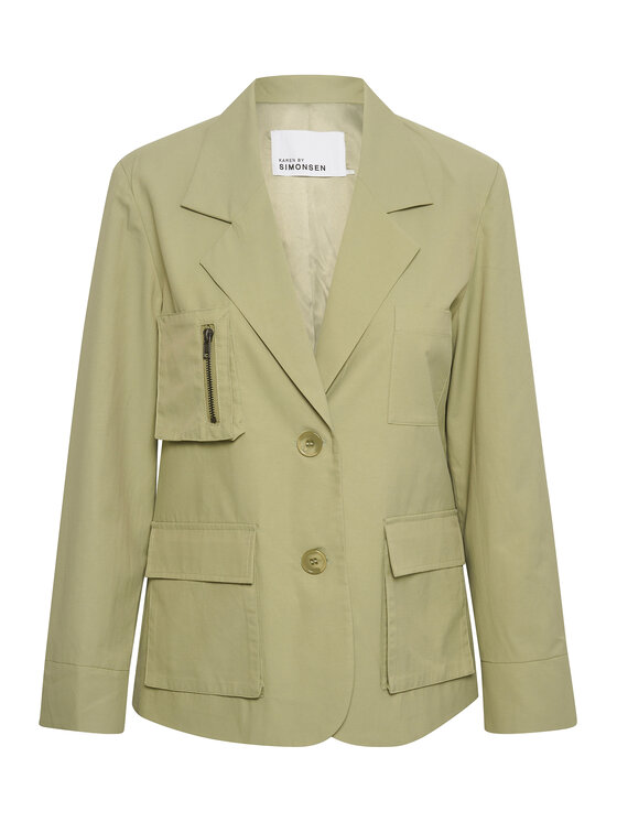 Karen by Simonsen Sako Henley 10104315 Zelená Regular Fit | Modivo.cz