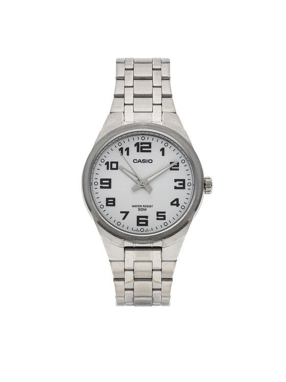 Casio Zegarek MTP-1310PD-7BVEG Srebrny | Modivo.pl