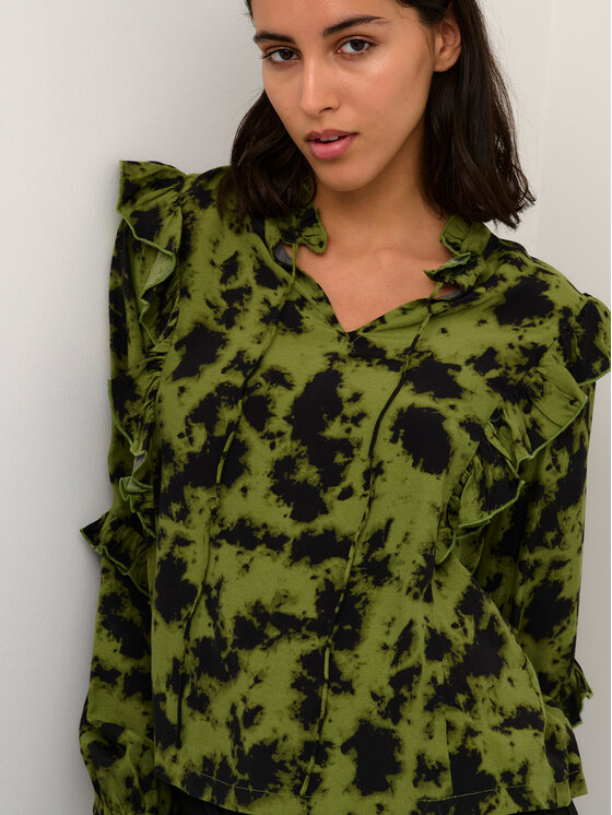 Karen by Simonsen Halenka Kalinkakb 10104571 Zelená Straight Fit ...