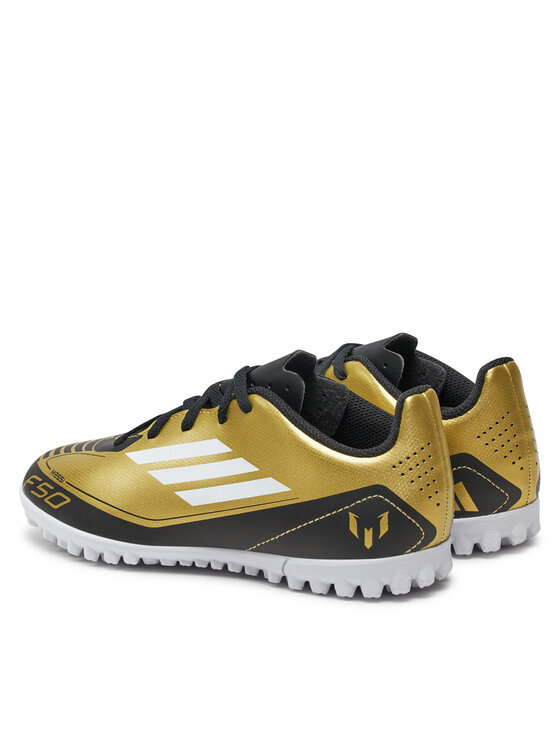 adidas Buty do piłki nożnej F50 Club Messi Turf IG9297 Złoty | Modivo.pl