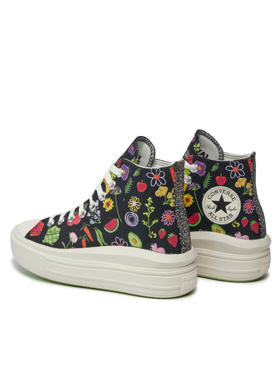 Converse Кеди Chuck Taylor All Star Move HI A06064C Чорний | Modivo.ua