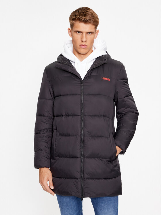 HUGO Geacă de iarnă Mati 50495228 Negru Regular Fit | Modivo.ro