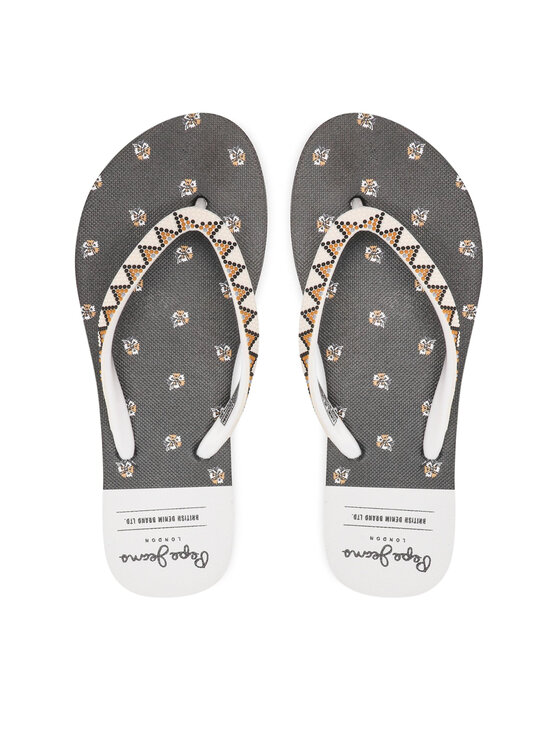 Pepe Jeans Japonki Rake Preppy PLS70114 Biały | Modivo.pl