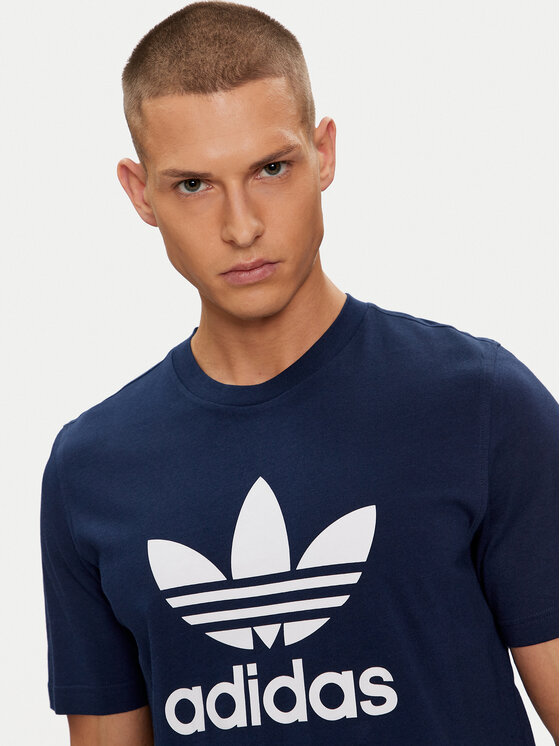 adidas T-Shirt Adicolor Classics Trefoil T-Shirt IA4814 Dunkelblau ...