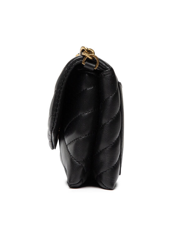 Tory Burch Τσάντα Kira Chevron Chain 90343 Μαύρο | Modivo.gr