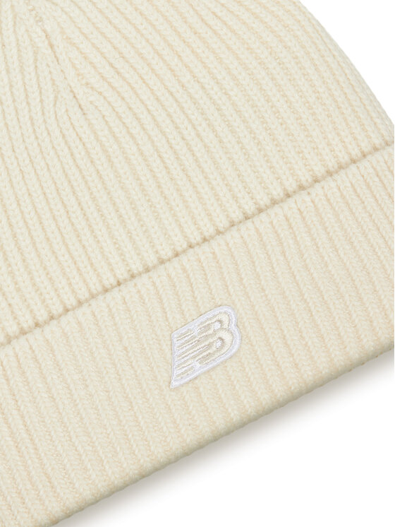New Balance Czapka Winter Watchman Beanie Patch V3.0 LAH53008PEF Beżowy | Modivo.pl