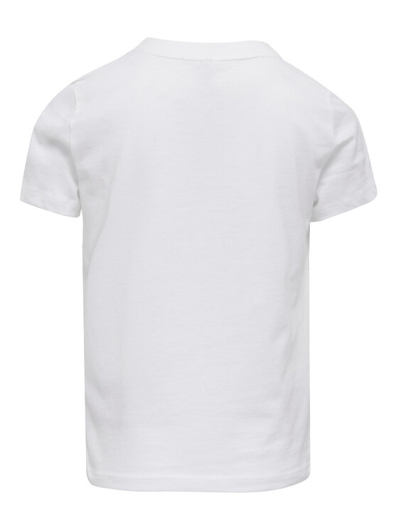 Kids ONLY Top 15296969 Biały Regular Fit | Modivo.pl