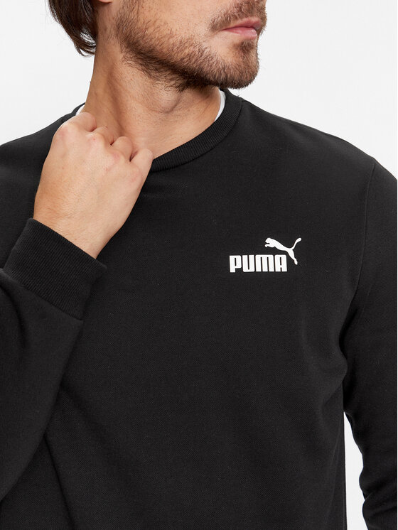 Puma Mikina Ess Small Logo 586682 Černá Regular Fit | Modivo.cz