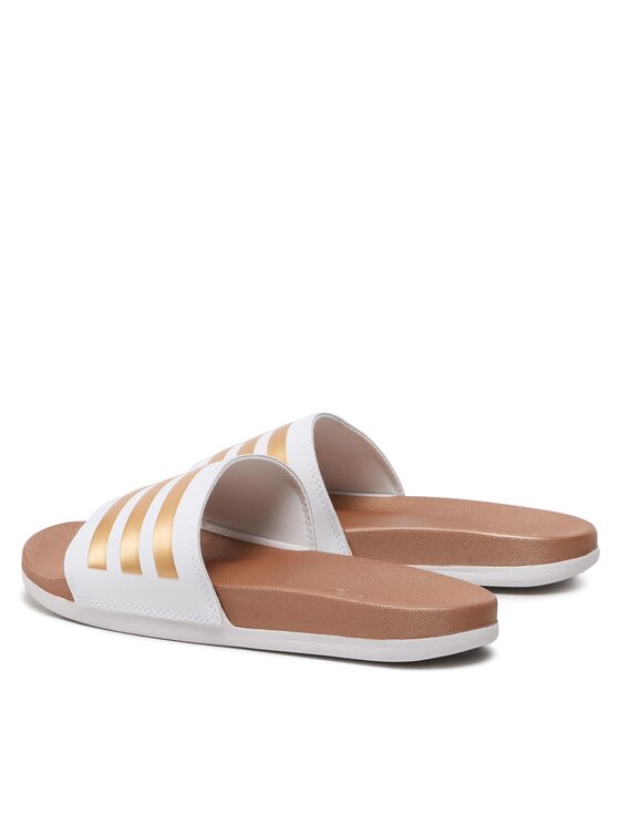 adidas Klapki adilette Comfort H03618 Biały | Modivo.pl