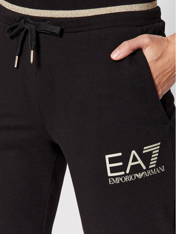 EA7 Emporio Armani Jogginganzug 3LTV53 TJCQZ 1200 Schwarz Regular Fit | Modivo.de
