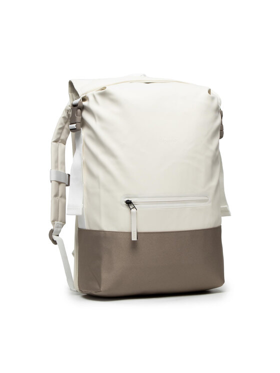 Rains Sac à dos Buckle Rolltop Rucksack 13720 Beige | Modivo.fr