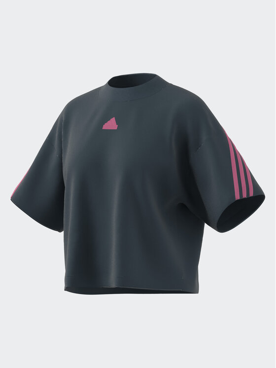 adidas Футболка Future Icons 3-Stripes T-Shirt IL3063 Бірюзовий Loose ...