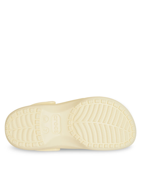 Crocs Klapki Classic Platform Clog W 206750 Beżowy | Modivo.pl