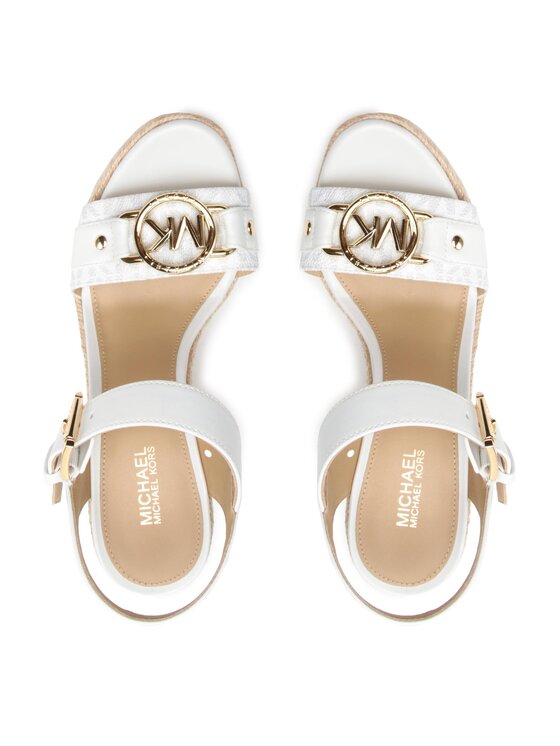 MICHAEL Michael Kors Espadrilles Rory Wedge 40R3ROHS2L Weiß | Modivo.de