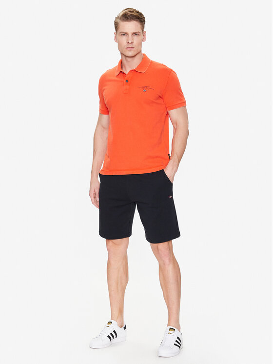 Napapijri Sportovní kraťasy Nalis NP0A4H88 Černá Regular Fit | Modivo.cz