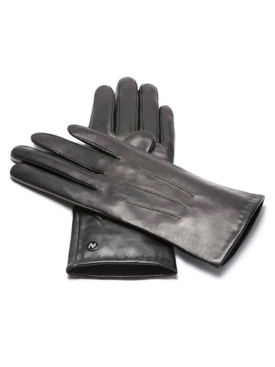 napo gloves Rękawiczki Damskie napoCLASSIC (czarny) M Czarny | Modivo.pl