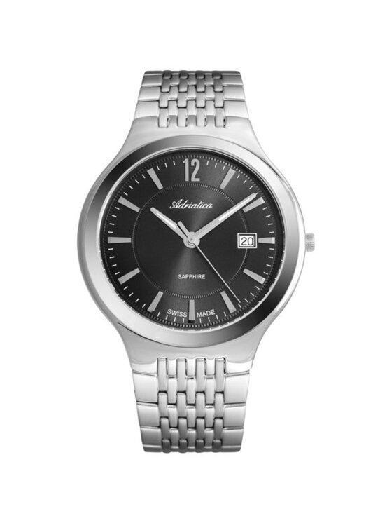 Adriatica Zegarek A8296.5157Q Srebrny | Modivo.pl
