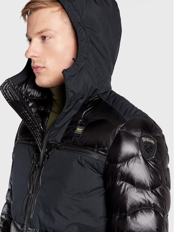 Blauer Geacă din puf Kent BLUC03013 006355 Negru Regular Fit | Modivo.ro