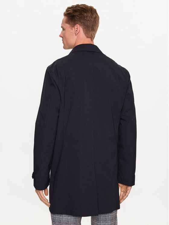 Bugatti Płaszcz przejściowy 333500 39031 Granatowy Regular Fit | Modivo.pl