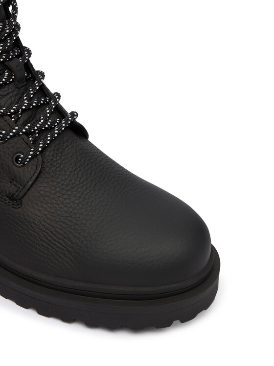 Tommy Jeans Trzewiki Tjm Lace Up Boot Leather EM0EM01629 Czarny | Modivo.pl