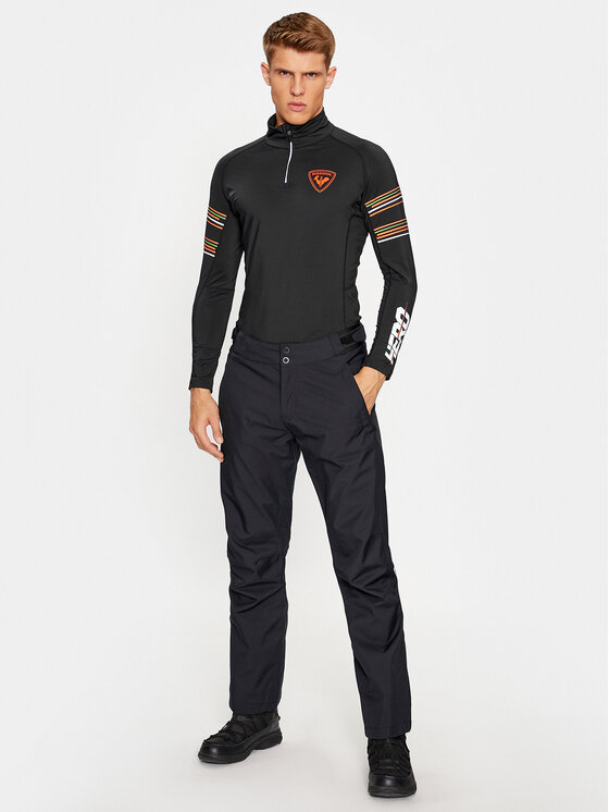 Rossignol Суитшърт от техническо трико Hero RLMML19 Черен Standard Fit ...