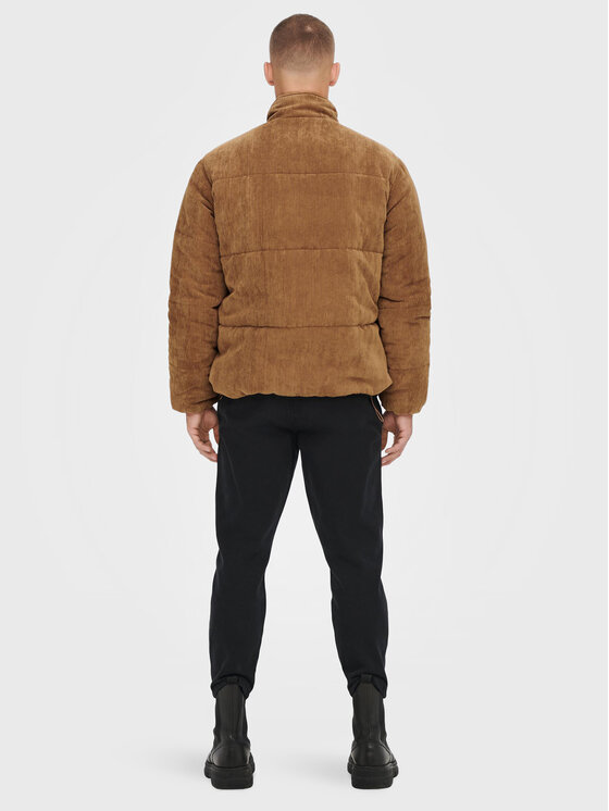 Only & Sons Zimné bundy Cash 22022505 Hnedá Regular Fit | Modivo.sk