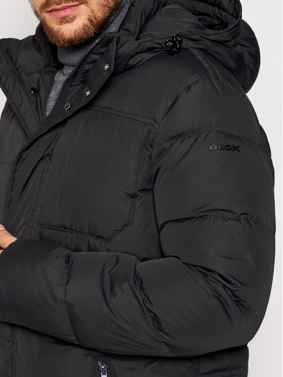 Geox Pūkinė striukė Nettuno M0425K T2678 F9000 Juoda Regular Fit ...