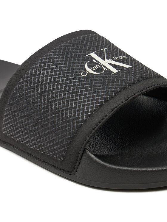 Calvin Klein Jeans Natikače Slide Institutional Metallic YM0YM01018 ...