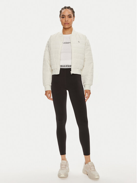 Calvin Klein Jeans Bundy bomber J20J223871 Écru Regular Fit | Modivo.sk