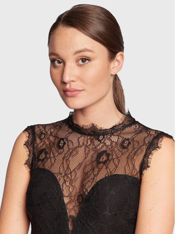 Rinascimento Body CFC0110185003 Czarny Slim Fit | Modivo.pl