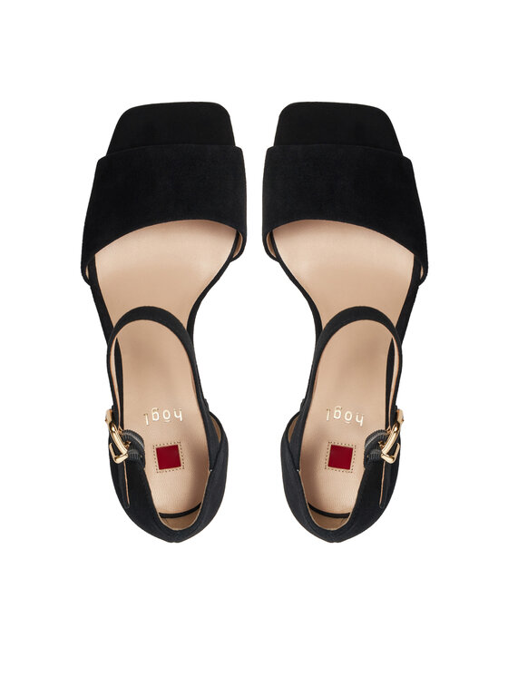 HÖGL Sandały Beatrice 7-106522 Czarny | Modivo.pl